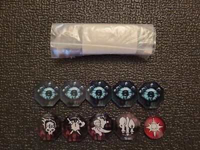 Games Workshop Warhammer AoS Warcry Organized Play Acrylic Token Set ...