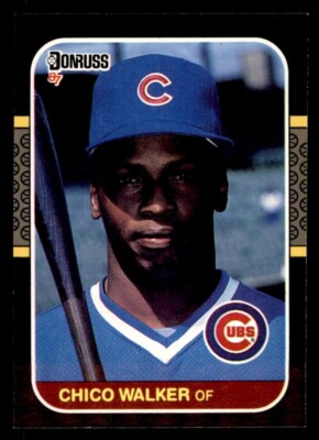 1987 Donruss Baseball #539 Chico Walker EX/MT or better *aa1 | eBay