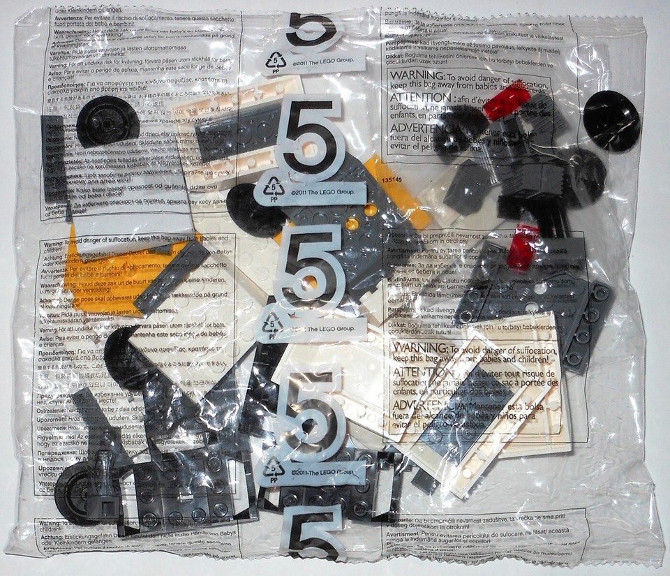 LEGO 60051 High-Speed Passenger Train: ALL NUMBERED BAGS, NEW/SEALED ...