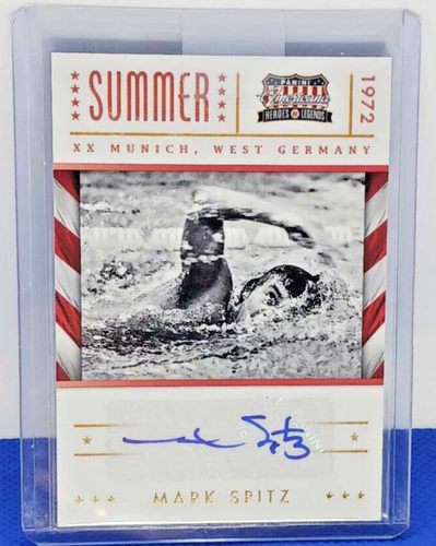 2012 Americana Heroes Mark Spitz Summer Munich Swimming Autograph #24 ...