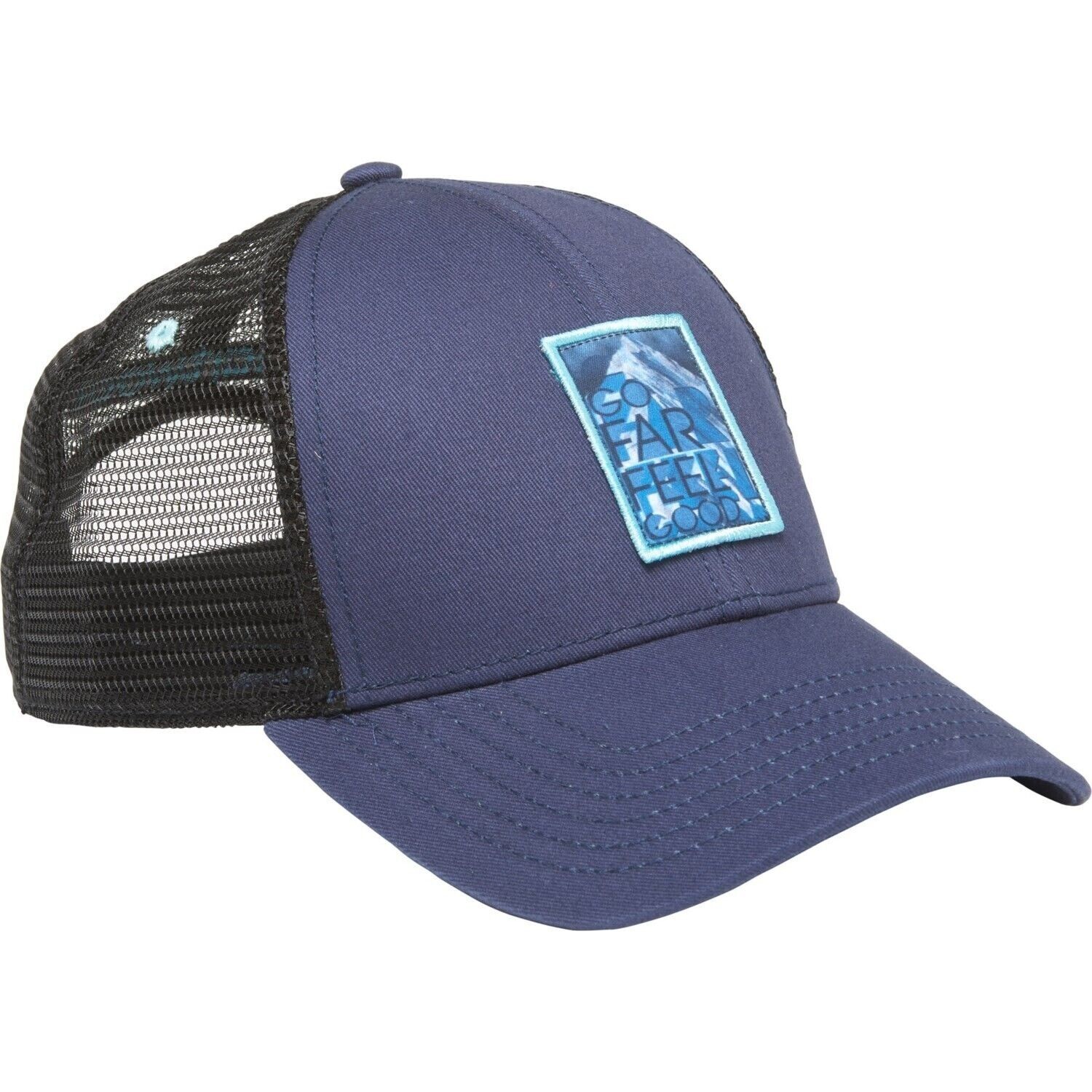 SmartWool Go Far Feel Good Summit Trucker Hat Cap Deep Navy for sale ...