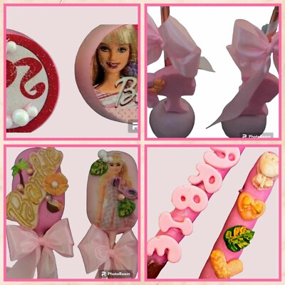 Barbie Gluten Free Chocolate Package Cakepops Oreos Rice Crispy Pretzel ...