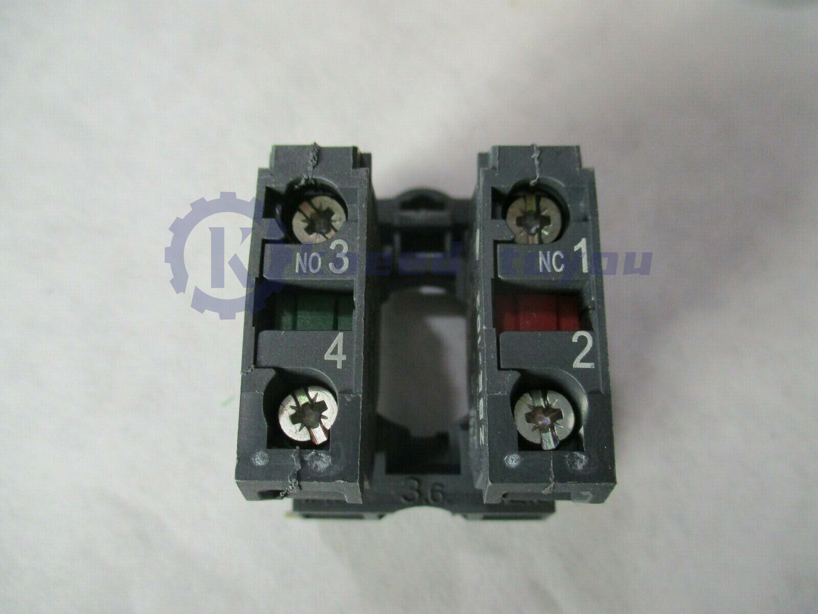Schneider Electric XB5AS8445 Emergency Stop Push Button Plastic Red for ...