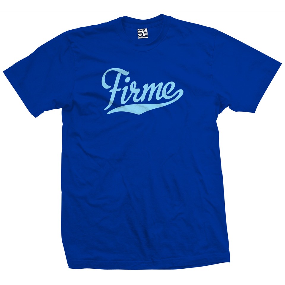 Firme Script T-Shirt | Lowrider Classic Chingon Orale Vato Cholo Mens ...