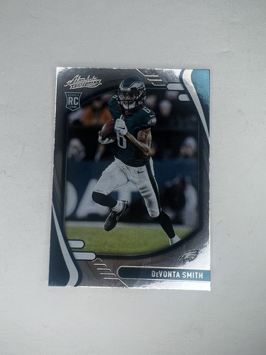 2021 Absolute Football DeVonta Smith Rookie Card #107 Philadelphia ...