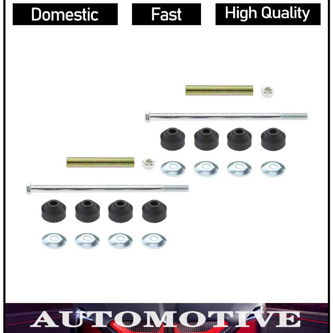 Moog Suspension Stabilizer Bar Link Kit Front 2 Of For 1958-64 ...