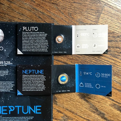 2017 PLANETARY COINS AUSTRALIA FULL 10 COIN SET POP-UP BOOK INCLUDES ...