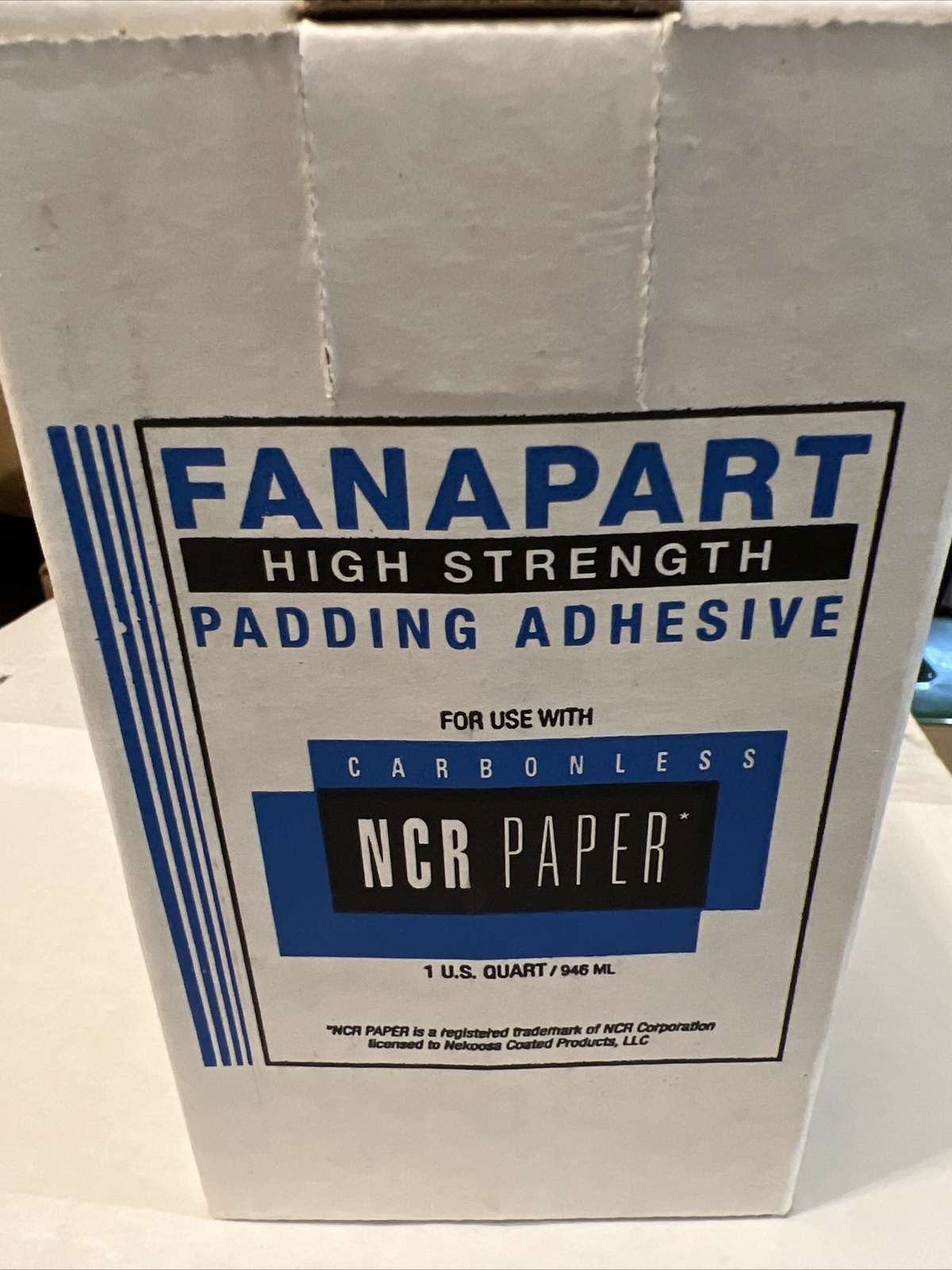 Fanapart High Strength Padding Adhesive NCR Paper 1 QT Appvion Ncr2116 ...