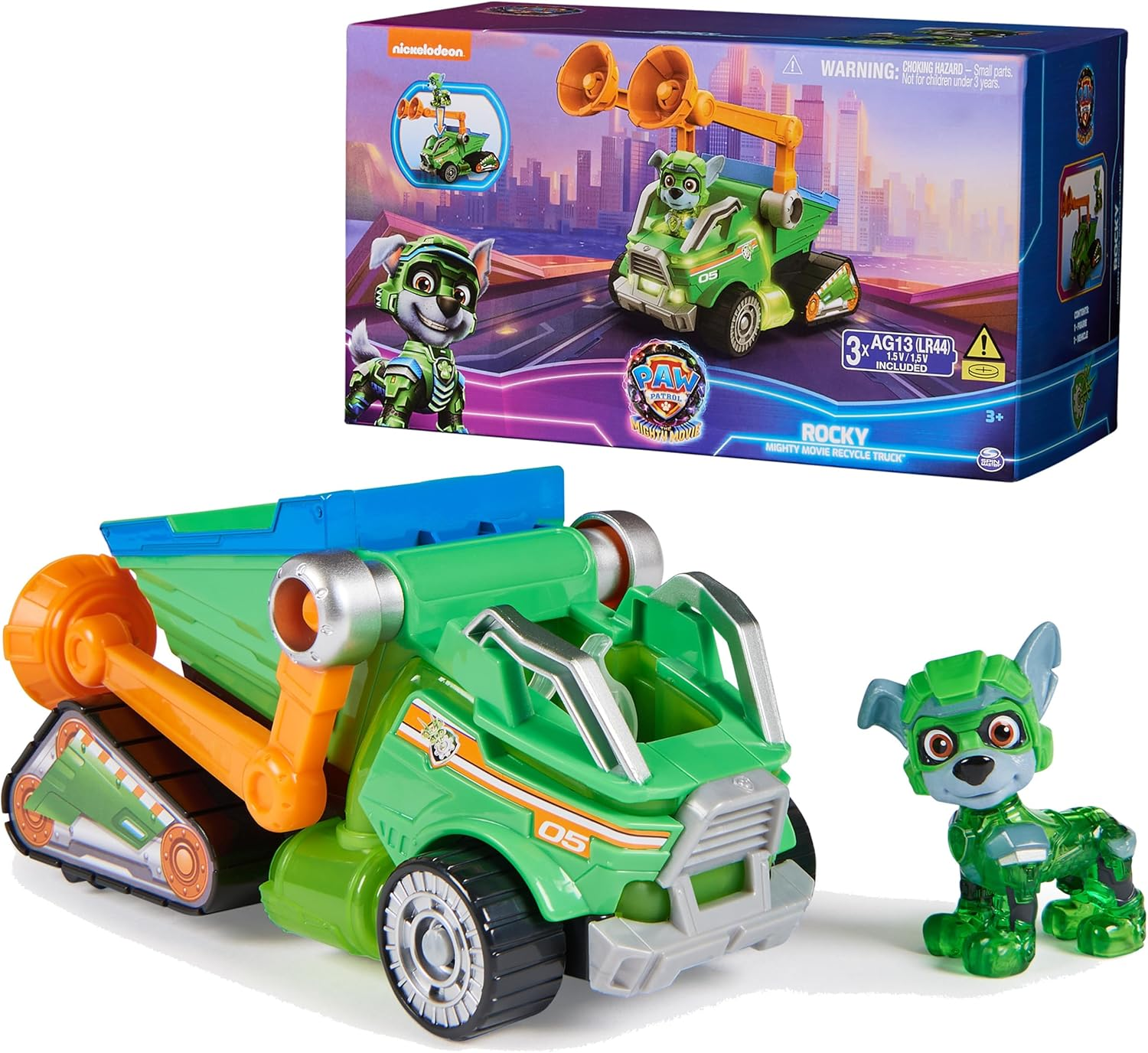 Paw Patrol Zuma Mighty Movie Jet Boat Toy with Lights & Sounds for Kids ...