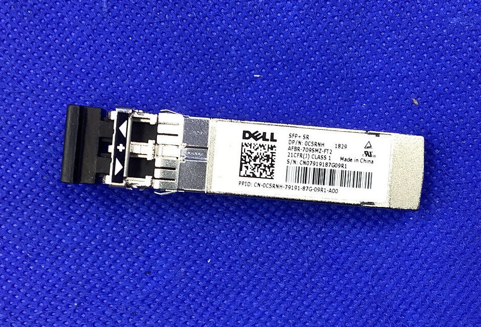 F/S C5RNH Dell 10GBase-SR SFP+ Optical Transceiver 0C5RNH AFBR-709SMZ ...