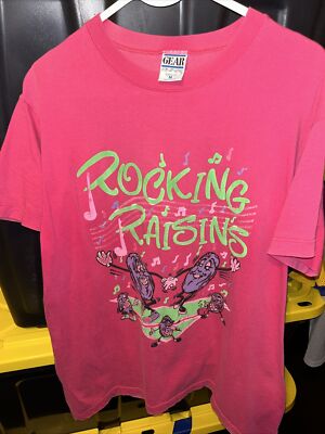 Vintage California Raisins Tee Men’s M Rocking Raisins Rare USA😇💯 | eBay