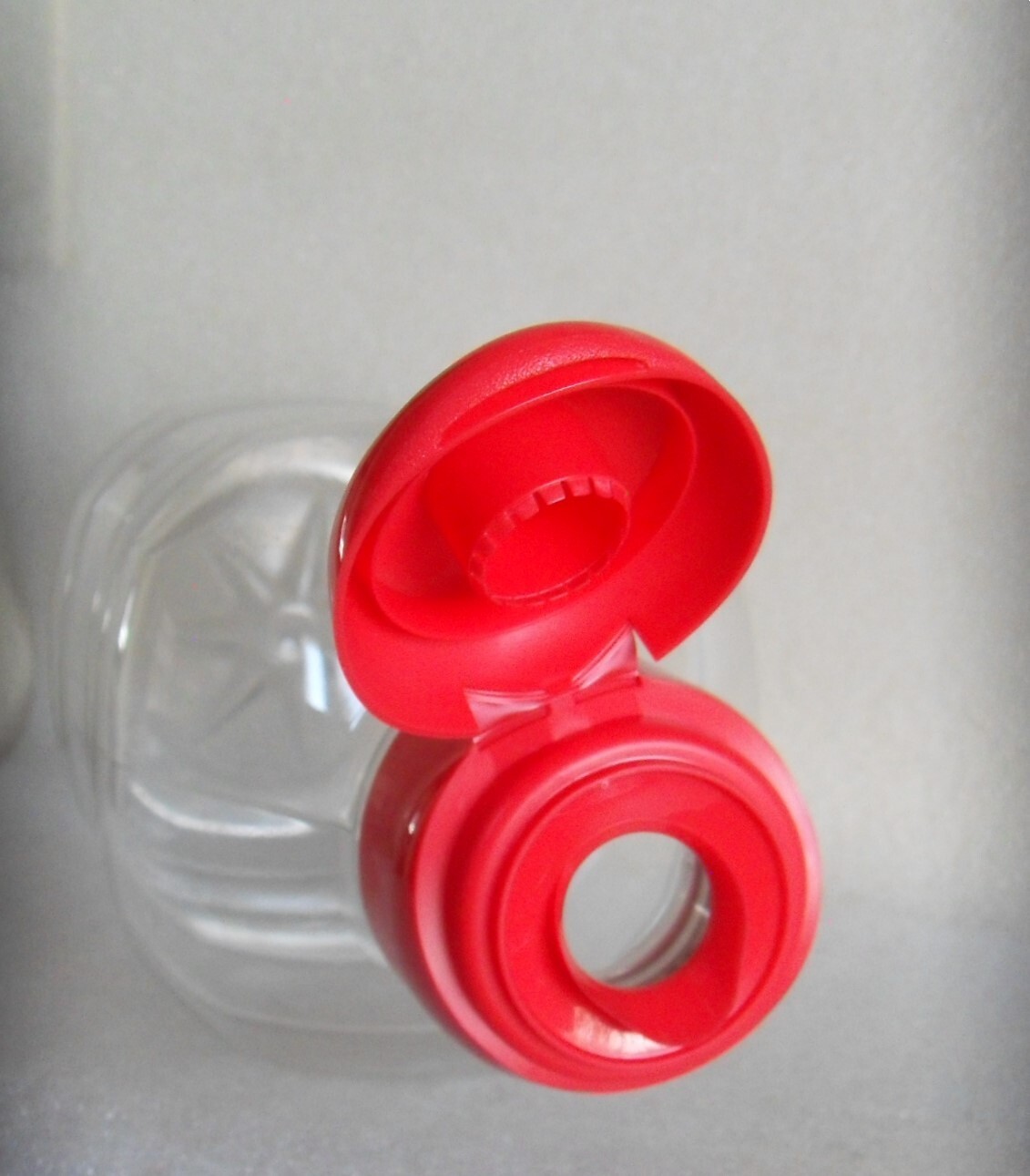 Nestle Coffee Mate Creamer Bottle Red Lid 64 oz Empty Clear Craft Cat ...