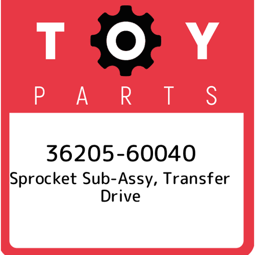 36205-60040 Toyota Sprocket sub-assy, transfer drive 3620560040, New ...
