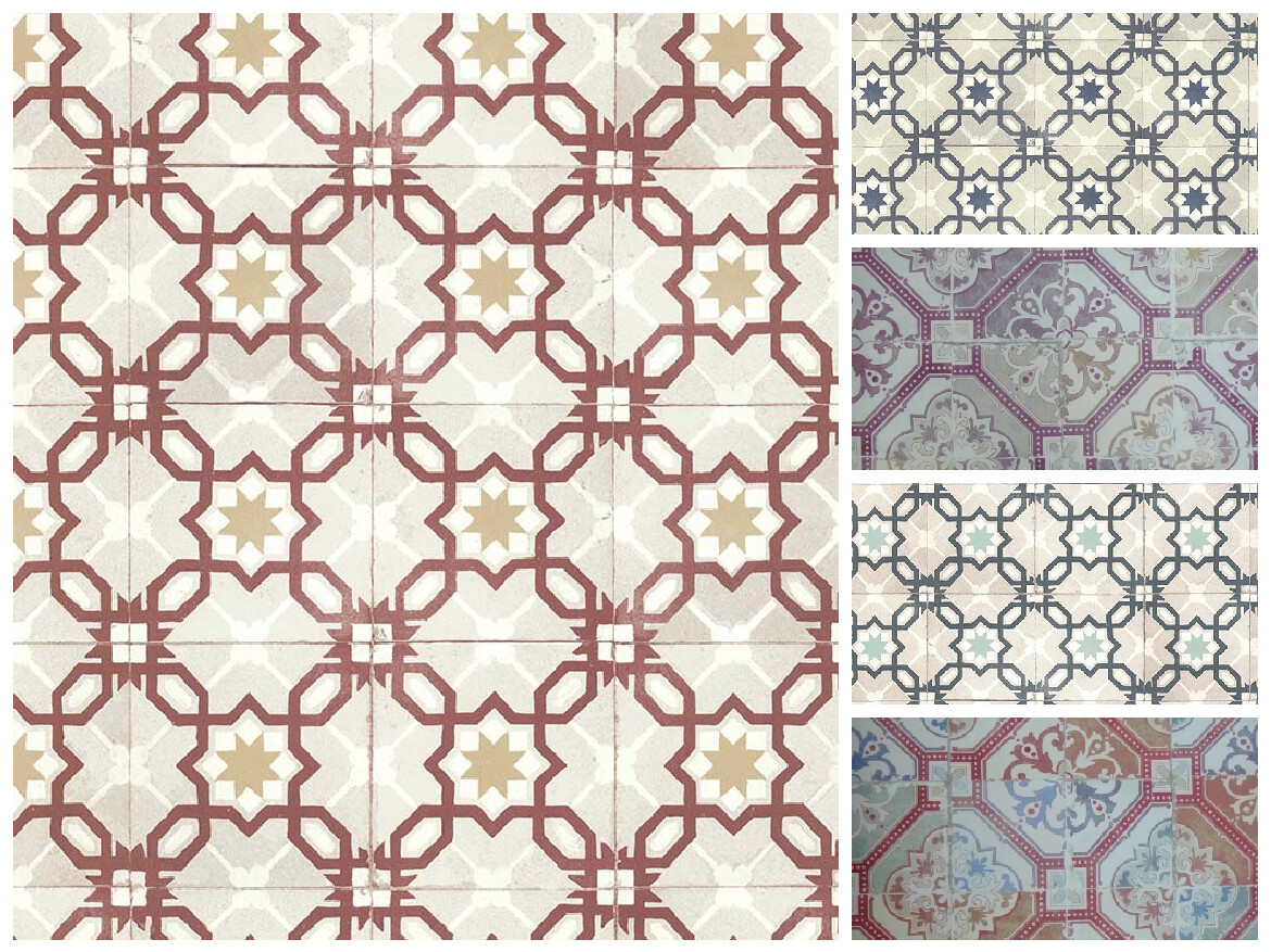 Victorian Wallpaper Pattern Tile