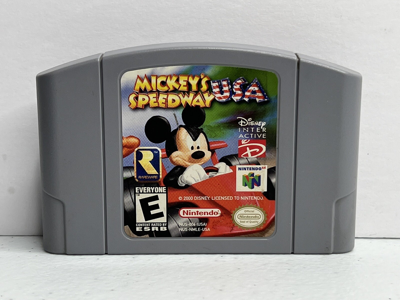 Mickey's Speedway USA Nintendo 64 N64 2000 Authentic Cartridge Only ...