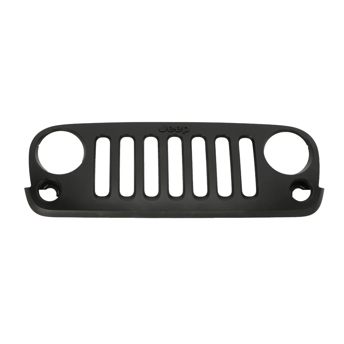 Jeep Grill Logo Black