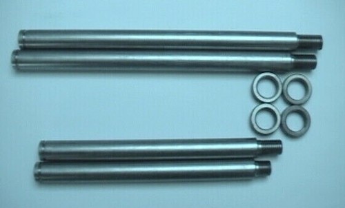 VINCENT GIRDRAULIC FORK SPINDLE AND RETAINER RING SET MADE FROM ...