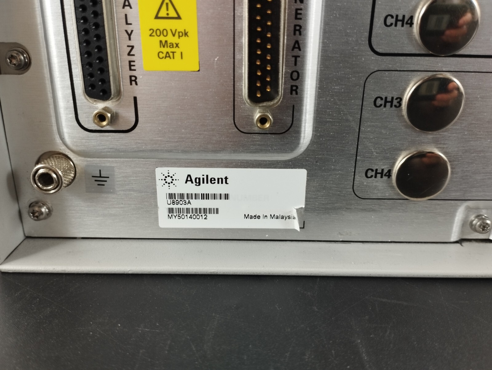 U8903A [manufacturer Calibration Certificate] audio analyzer Keysight ...