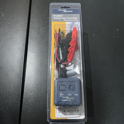 Fluke Networks Pro3000 Analog Tone Generator | eBay