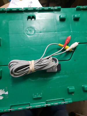 OEM Official Authentic Nintendo Wii AV Red White Yellow Cable Wire RVL ...