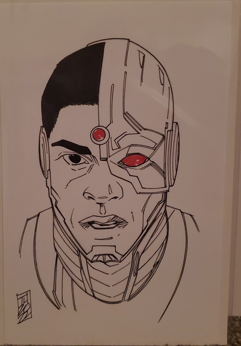 Cyborg Drawing