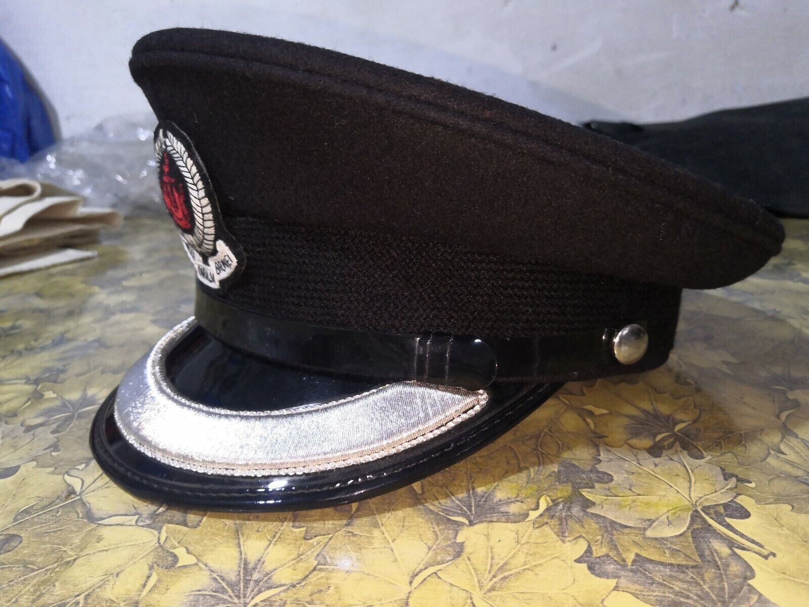 Brunei police officer cap replica | eBay