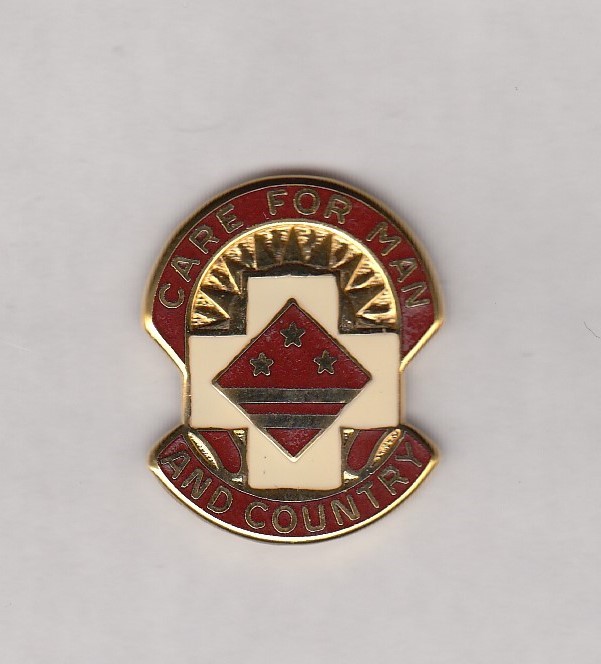 US ARMY MEDICAL 115th SURGICAL HOSPITAL crest DUI badge c/b D-22 | eBay