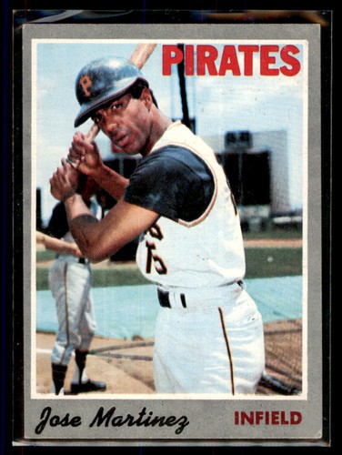 1970 Topps Jose Martinez RC #8 Pittsburgh Pirates | eBay