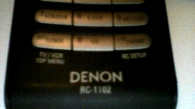 DENON RC-1102 REMOTE / REAL FACTORY ISSUED BY DENON | eBay