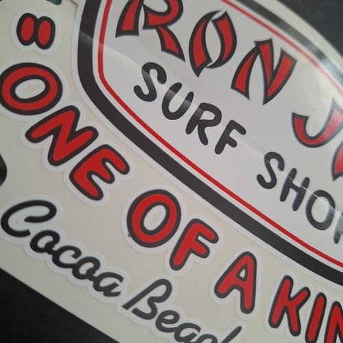 (4) Ron Jon Surf Shop Cocoa Beach Florida Decal Bumper Sticker One Of A ...