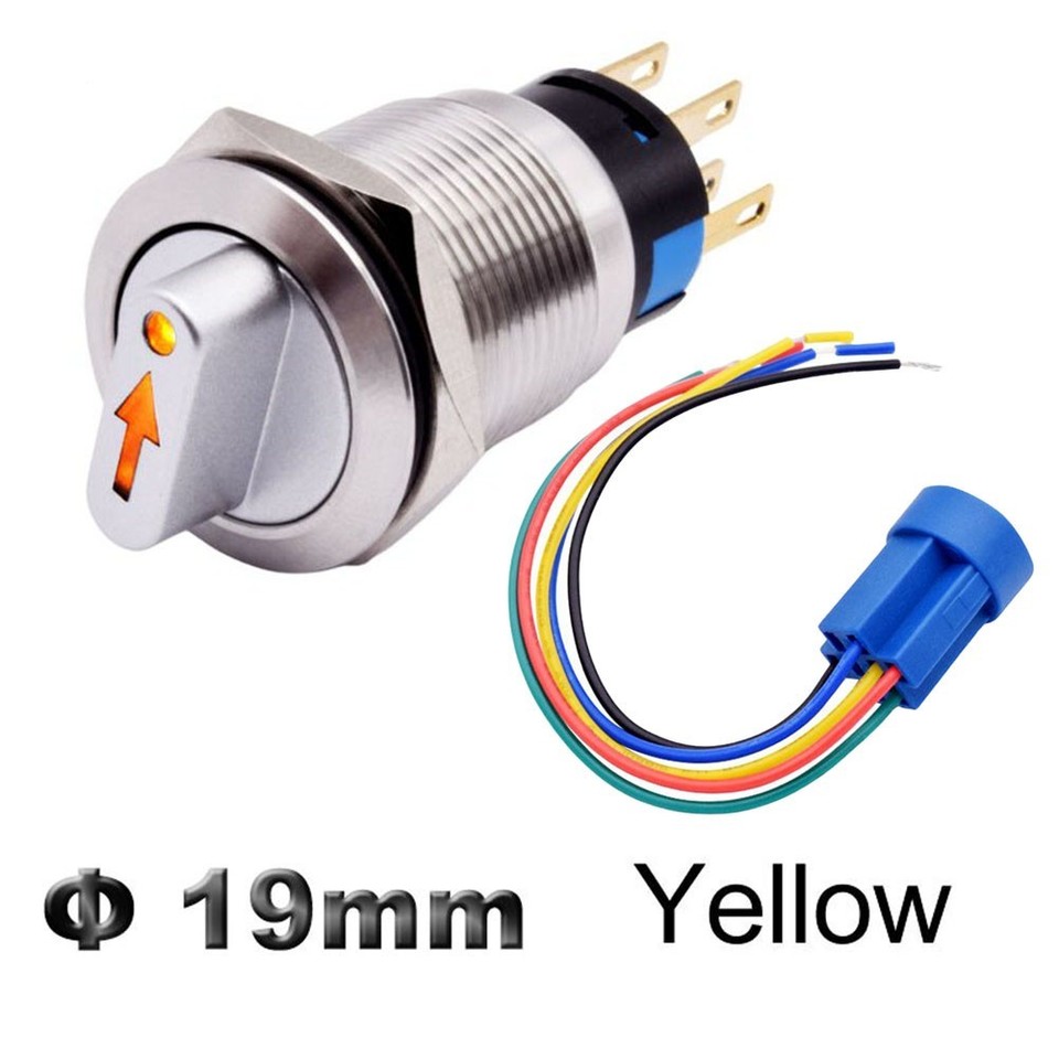 High Quality Push Button Switch Stainless Steel Waterproof With Lights ...