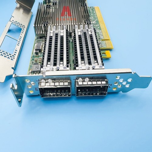 Broadcom BCM57508 -P2100G Dual-Port 100 Gb/s QSFP56 Ethernet PCI-E x16 ...