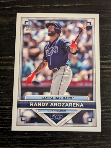2023 Topps Flagship Collection 13 Randy Arozarena Tampa Bay Rays