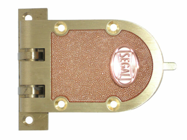 Segal 667f (15326) Jimmy Proof Deadlock Single Cylinder Lock Set Bronze ...