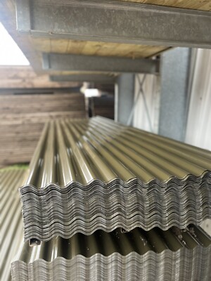 Corrugated metal Plastic Coated Roof sheets 3m | eBay UK