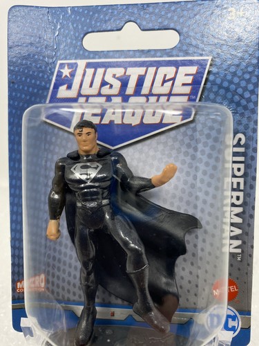 Justice League DC Comics Micro Collection Black Suit Superman Action ...