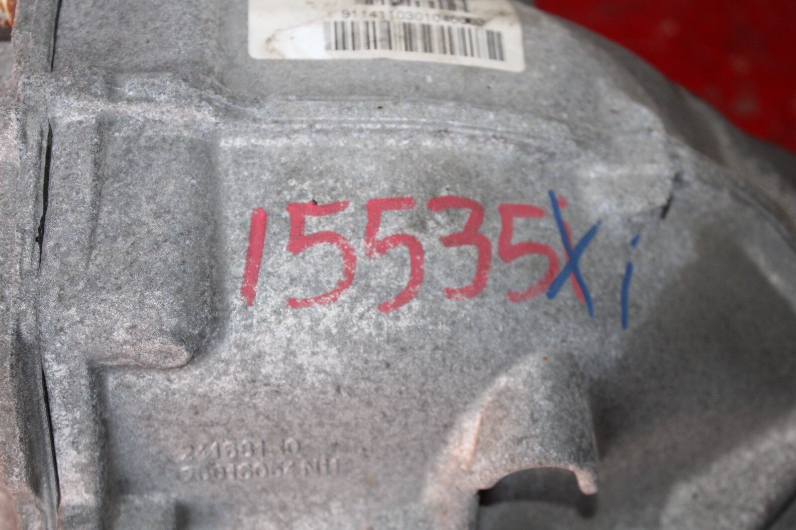 Genuine BMW 3.08 Ratio F10 535 Rear Differential Carrier Automatic ...