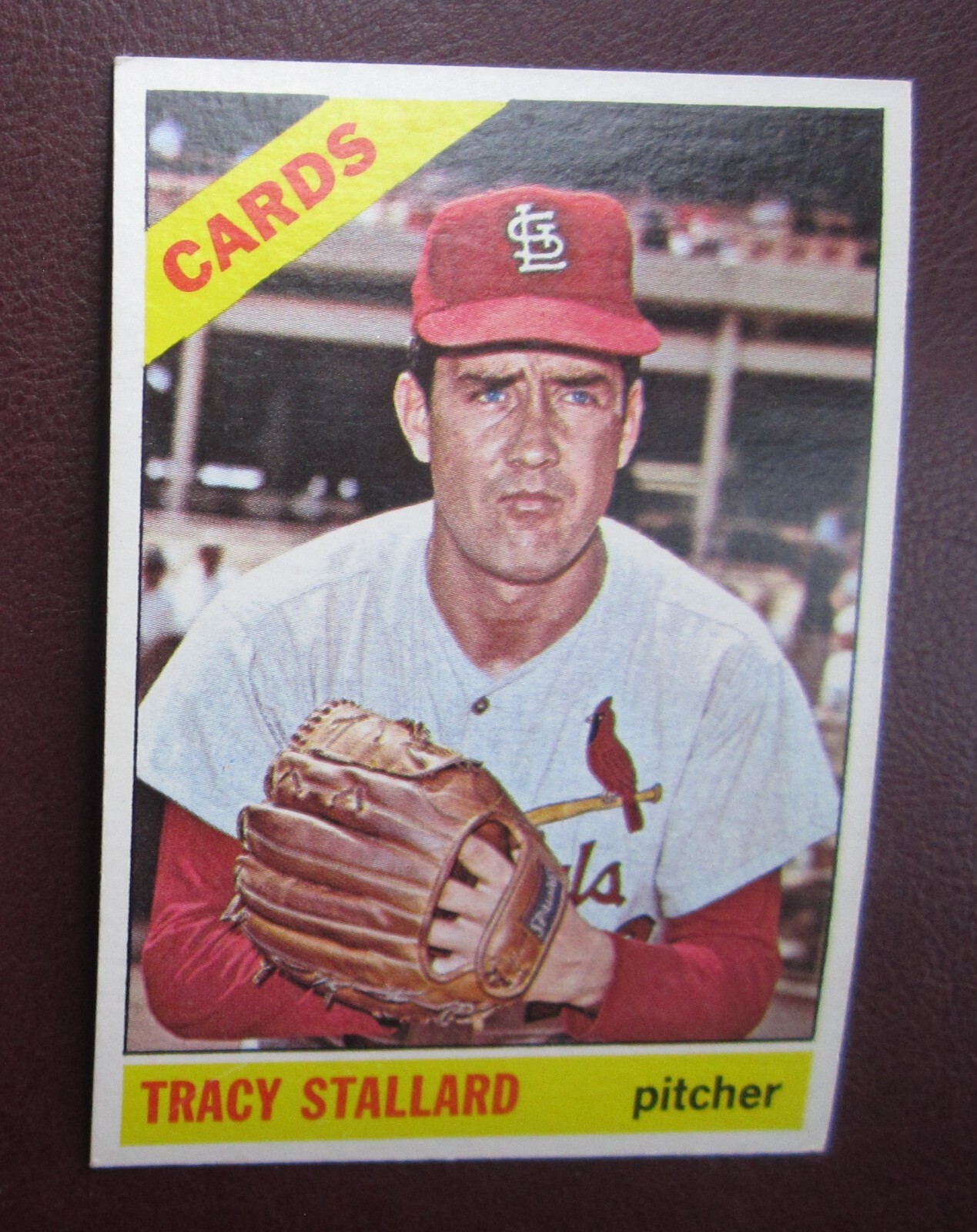 1966 Topps Tracy Stallard (St. Louis Cardinals) #7 EX/NRMT | eBay