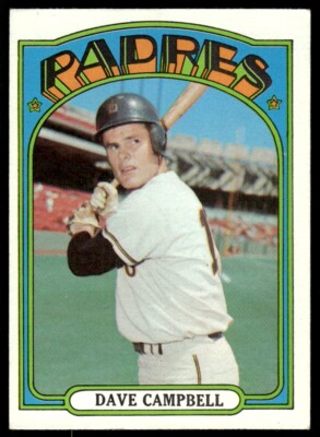 1972 Topps Dave Campbell San Diego Padres #384 | eBay