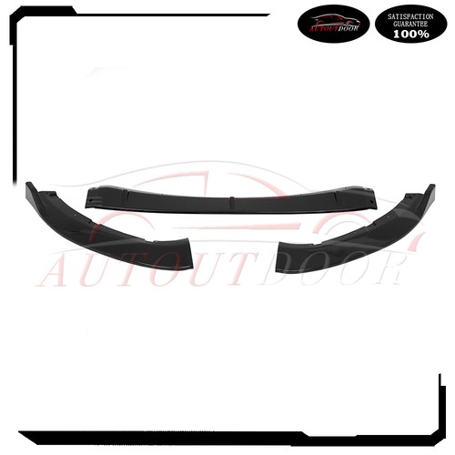 Fits Mazda MX-5 Miata Glossy Black Front Spoiler Lip Bumper Protector ...