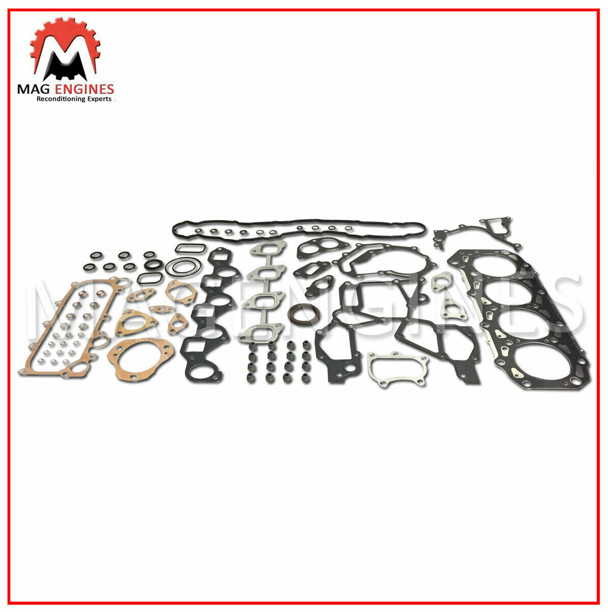 10101-VC125 FULL GASKET KIT NISSAN ZD30-T FOR PATROL D22 NAVARA URVAN ...