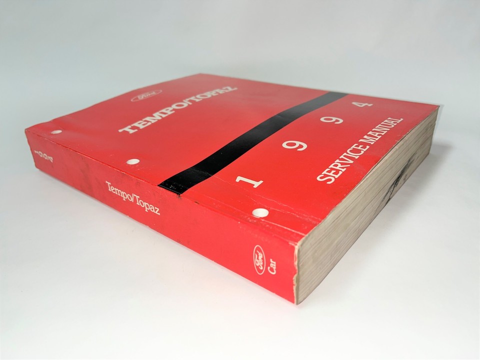 TEMPO TOPAZ 1994 FORD FACTORY DEALER SERVICE REPAIR MANUAL BOOK | eBay