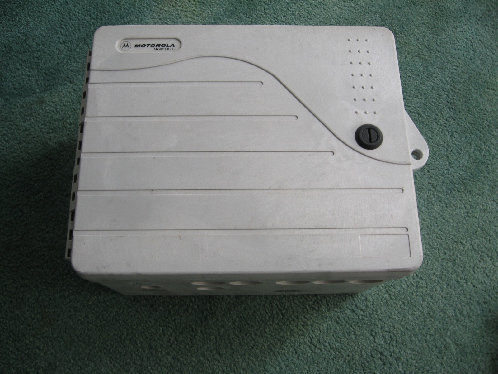 Motorola Radio Monitoring System MOSCAD-L Enclosure w PSU BackPlane ...