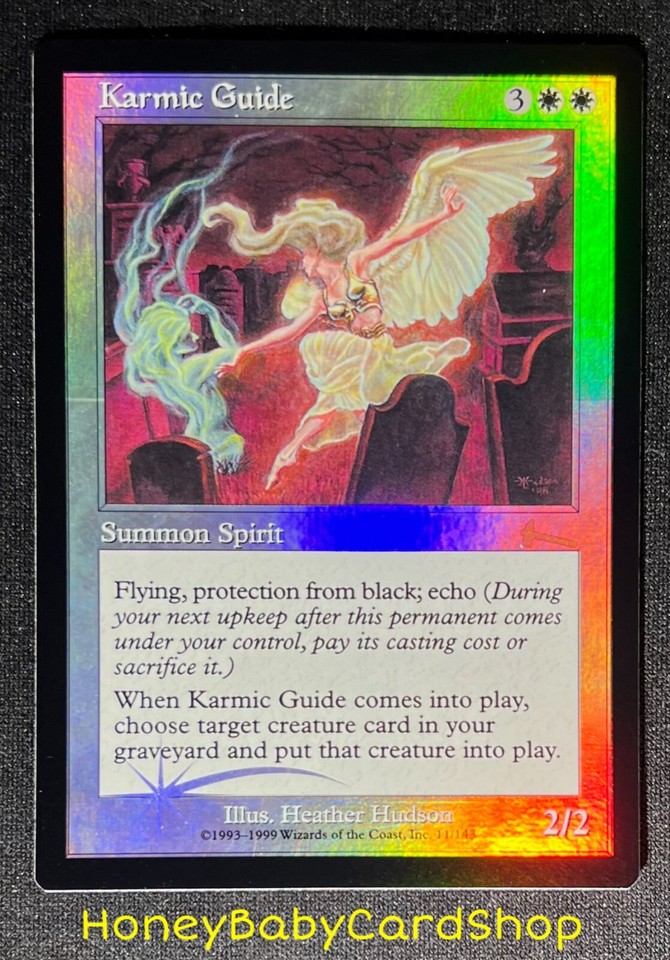 MTG Urza's Legacy 1999 Karmic Guide Foil NM Card ULG Rare Silver Age Staple | eBay