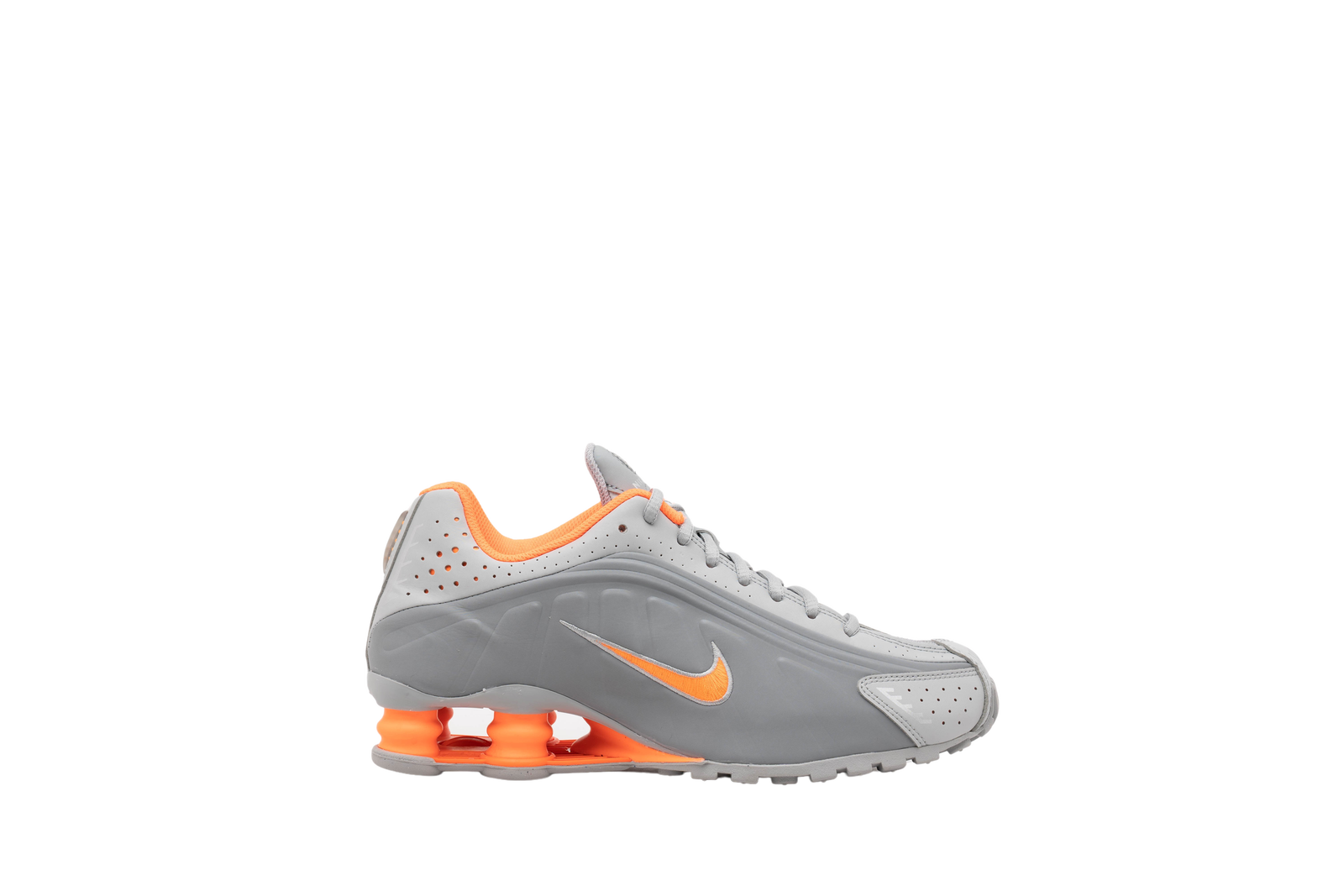 Size 5.5 (GS) - Nike Shox R4 Low Light Smoke Grey Hyper Crimson for ...
