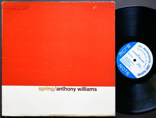 ANTHONY WILLIAMS Spring LP BLUE NOTE BLP 4216 NY RVG EAR MONO JAZZ ...