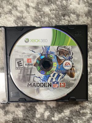 Madden NFL 13 (Microsoft Xbox 360, 2012) Disc only 14633197327| eBay
