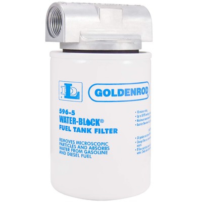 GOLDENROD (596-3/4) Canister Water-Block Fuel Tank Filter with 3/4" NPT ...