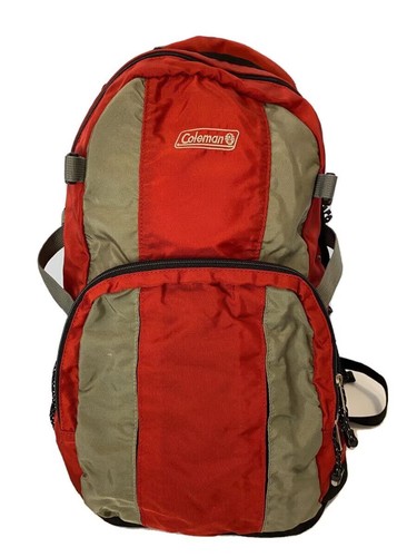 Coleman Backpack Nylon RED | eBay