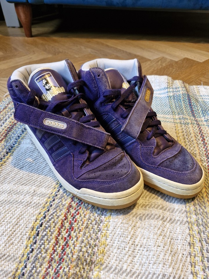 Rare Adidas Ghostface Killah Wu-Tang trainers Purple UK Size 10 | eBay UK